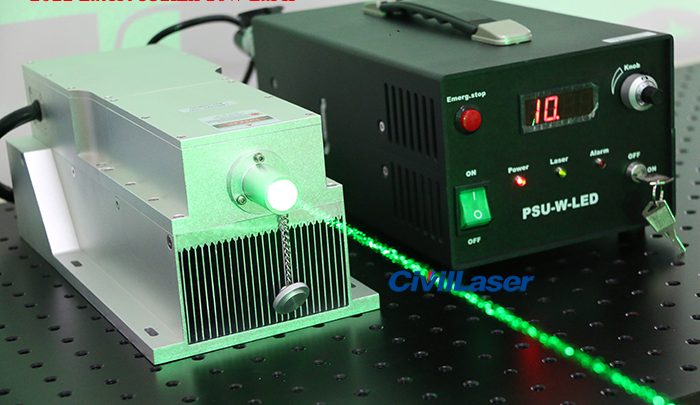 532nm 10W DPSS Diode Pumped Laser System CW/Modulation – Laser News ...